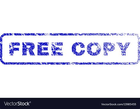 Free Copy Rubber Stamp Royalty Free Vector Image