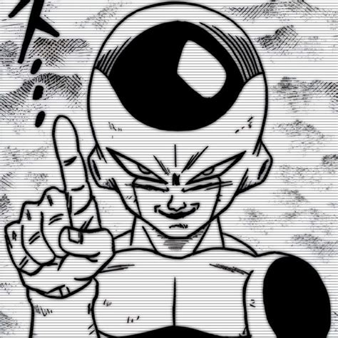 Freeza Icon DBS Naruto mangá colorido Desenhos dragonball