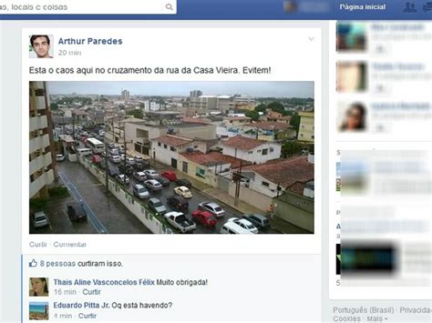 G1 Internautas relatam transtornos causados pela chuva em Maceió