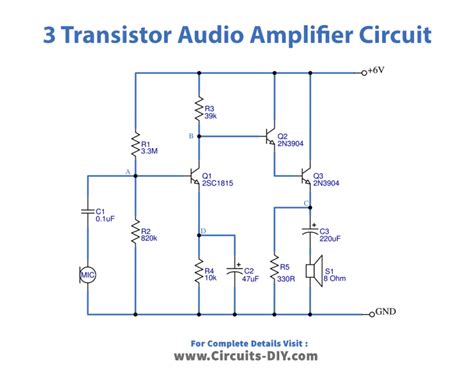 Transistors Audio Amplifier Circuits