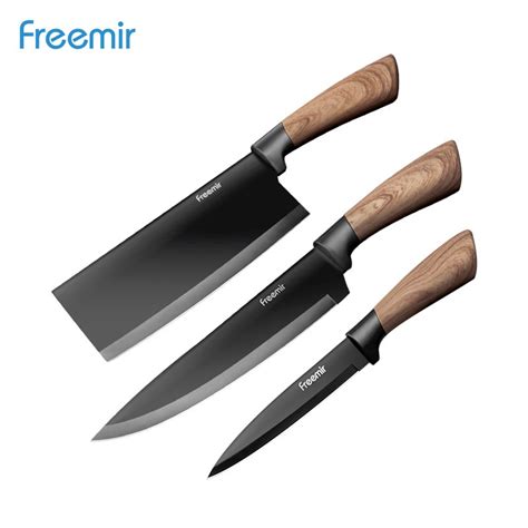 Jual OFFICIAL Freemir Set 3 Pcs Pisau Dapur Stainless Steel Warna