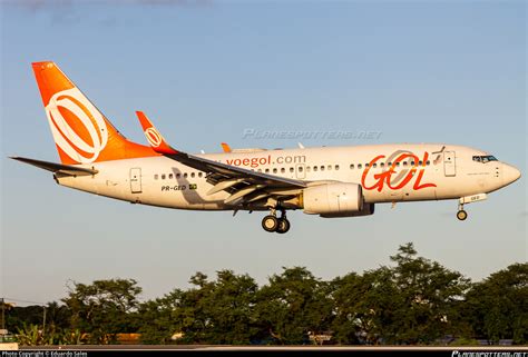 PR GED GOL Transportes Aéreos Boeing 737 7EH WL Photo by Eduardo Sales