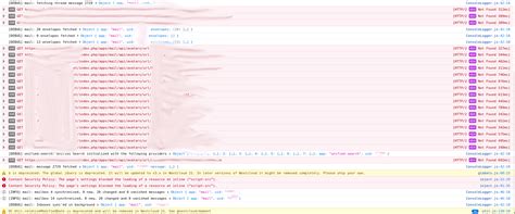 Consolelogger Lots Of Debug Messages Could Not Sync Envelopes
