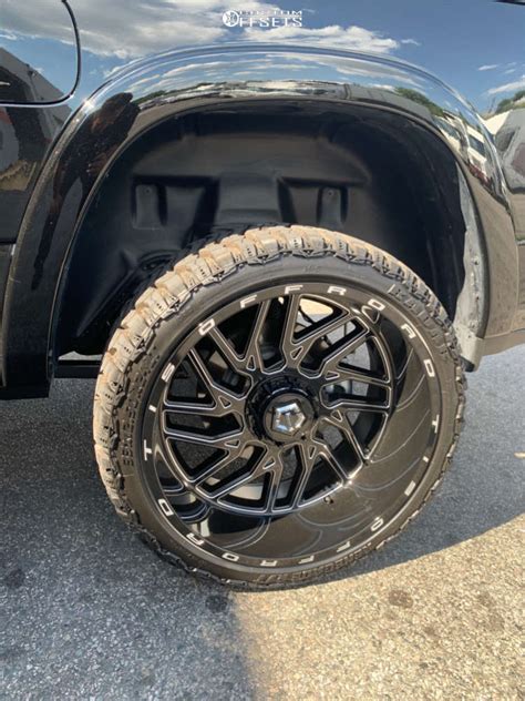 2020 Ram 1500 With 24x12 44 TIS 544bm And 33 12 5R24 Radar Renegade Rt