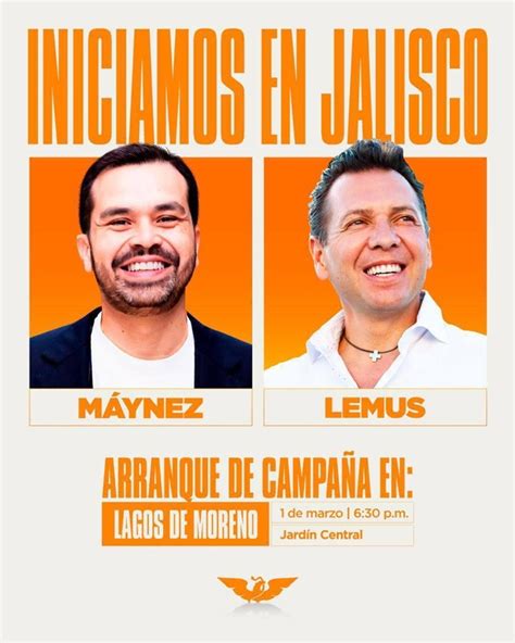 Jorge Álvarez Máynez Actividades hoy 1 de marzo del candidato de