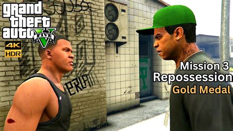 GTA 5 Mission 3 Repossession Gold Medal Walkthrough YouTube