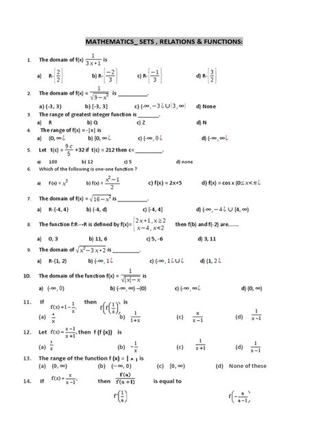 4 mathematics sets relations and functions pdf complex analysis functions and mappings