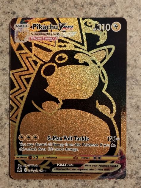 Pikachu Vmax Lost Origin Trainer Gallery Tg Tg Holo Ultra Rare