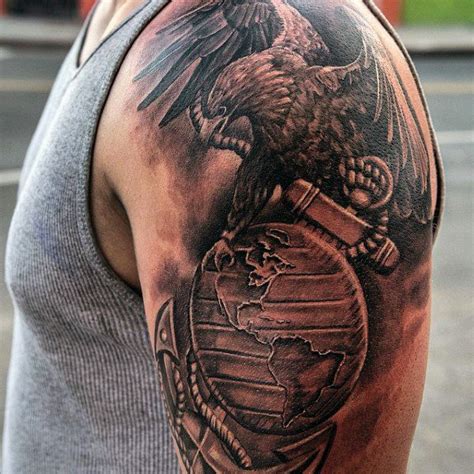 Top Marines Tattoo Ideas Inspiration Guide Usmc Tattoo