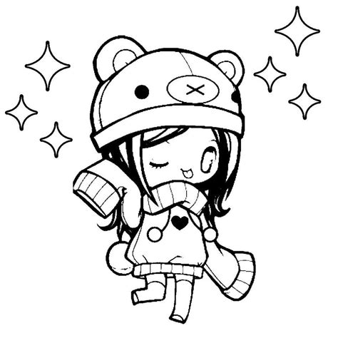 Desenhos Fofos Kawaii Faceis Desenhos Para Colorir E Imprimir NBKomputer