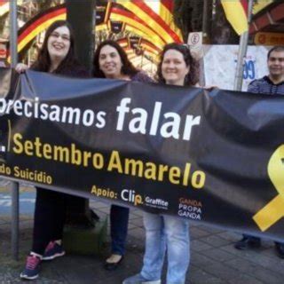 Primeira campanha Setembro Amarelo idealizada pelo Comitê Municipal