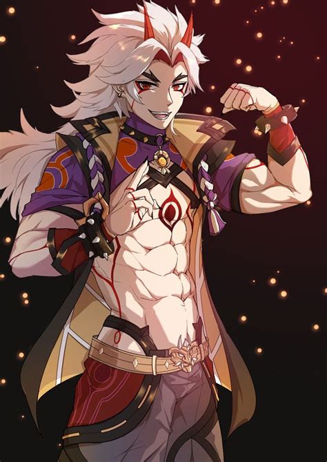 Arataki Itto Genshin Impact Image By Pixiv Id