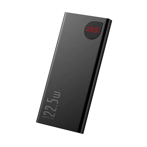 El Wensh Baseus Adaman Metal Digital Display Quick Charge Power Bank