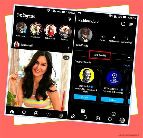 Como alterar seu nome e nome de usuário no Instagram Android iOS e