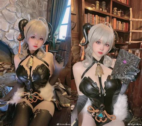 Cô nàng Ganyu game Genshin Impact trong màn cosplay cực cuốn