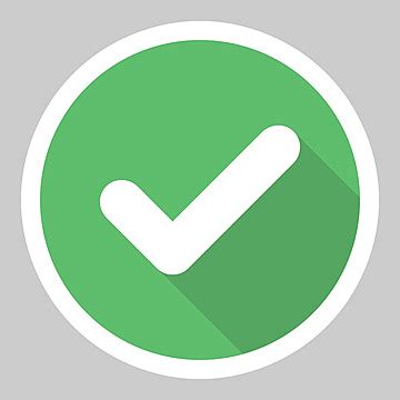 Symbols Of Approval Check Marks Tick Marks Accepted Approved Yes