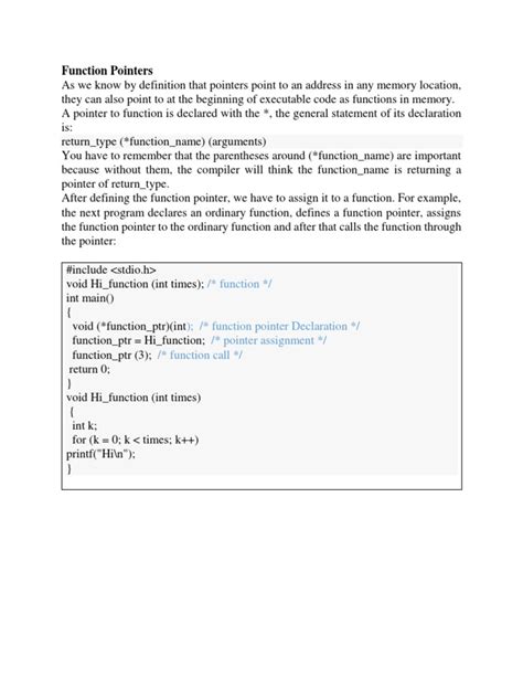 intro of pointer pdf pointer computer programming data type