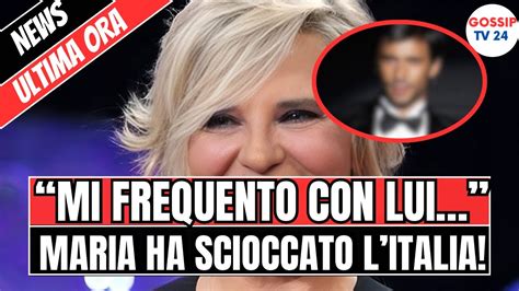 MARIA DE FILIPPI SVELA LA VERITÀ IL MIO NUOVO COMPAGNO È YouTube
