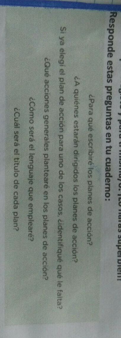 Me Ayudan A Responder Esto PORFA Brainly Lat