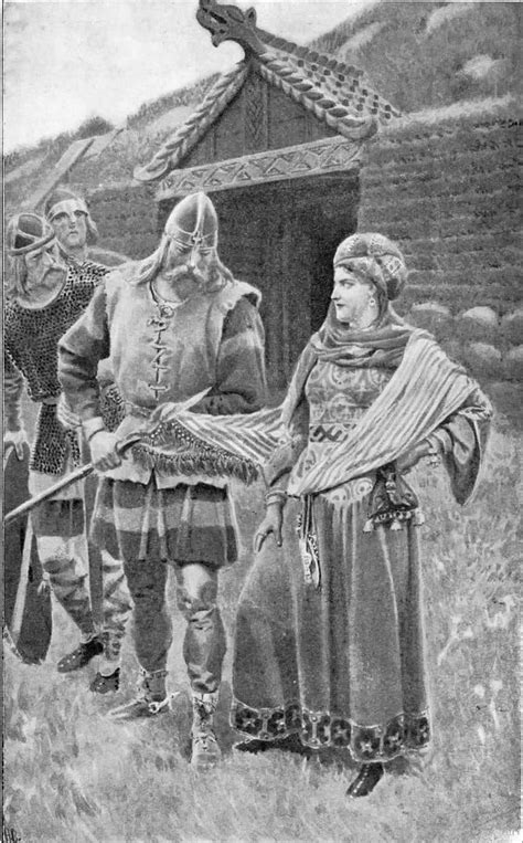 Highly Symbolic And Kind Of Outlandish Viking Wedding Traditions And