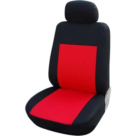 Housse Siège Voiture Housses Siège Voiture Ensemble Complet Noir