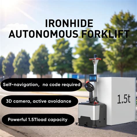 laser navigation autonomous obstacle avoidance automatic handling forklift robot china
