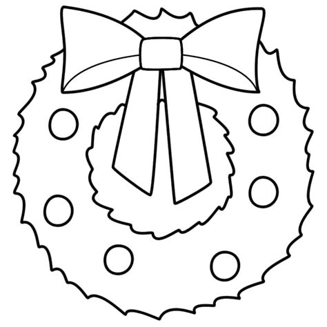 Disegni Da Colorare Ghirlande Natalizie Stampabile Gratuito Per