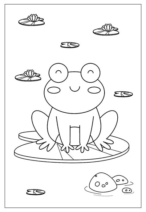 Desenhos De Sapo Para Colorir E Imprimir Tudo Para Colorir