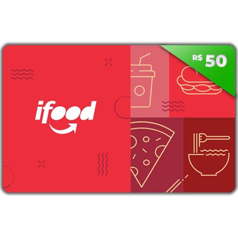 Gift Card Digital Ifood R Cobre Frete