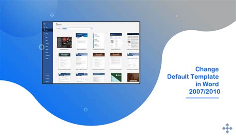 How To Change Default Template In Word 2007 2010