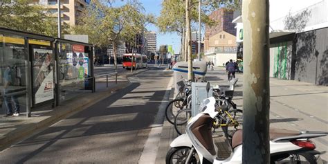 Empiezan Las Obras Del Carril Bici De La Gran V A Entre La Plaza De