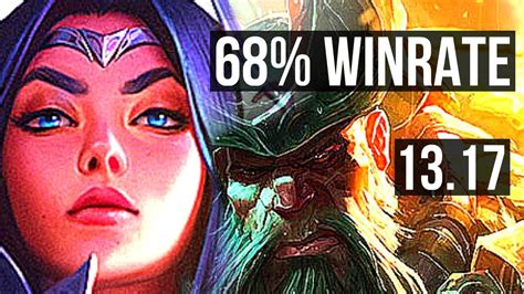 IRELIA Vs GANGPLANK TOP 68 Winrate 7 1 0 Dominating KR Master
