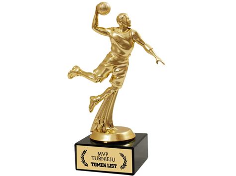Złota Statuetka MVP M na Turniej KOSZYKÓWKA SPORT 5801086132