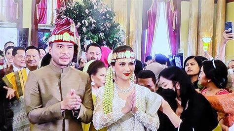 Gelar Acara Resepsi Jessica Mila Dan Yakup Hasibuan Kembali Kenakan