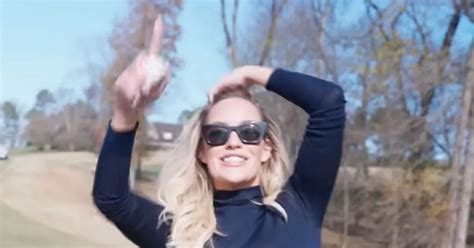 Paige Spiranac Suffers See Through Wardrobe Malfunction On Golf Course
