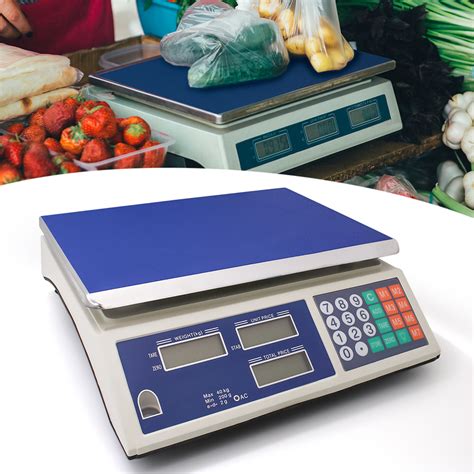 Balança Comercial Digital C Bateria 40kg Alta Precisão Bivolt