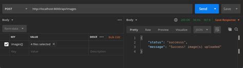 file upload in react js using laravel 8 restful api with validation