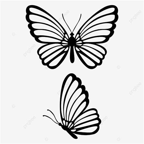 Símbolo De Silueta De Mariposa PNG dibujos Mariposa Silueta Símbolo