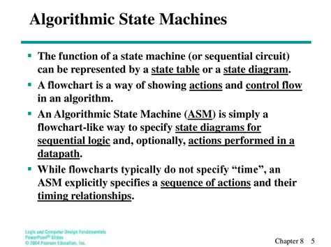 Overview Datapath And Control Algorithmic State Machines ASM Ppt