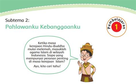 Kunci Jawaban Tema 5 Kelas 4 Halaman 54 55 57 58 59 Subtema 2
