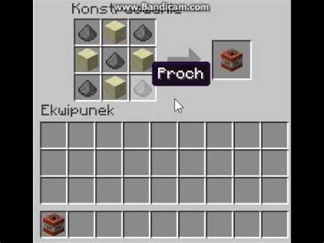 Jak Zrobi Tnt W Minecraft Youtube