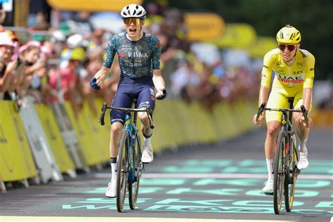 Jonas Vingegaard Surprend Pogacar En Simposant Au Lioran Retrouvez