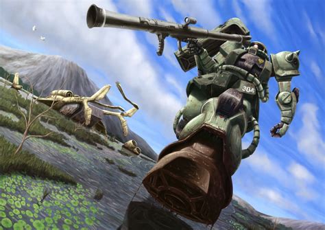 Zaku Ii Wallpapers Wallpaper Cave