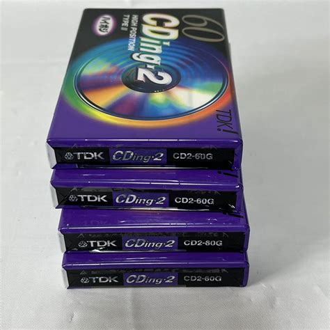 Yahoo オークション TDK CDing II ハイポジ カセットテープ 60 CD2 6