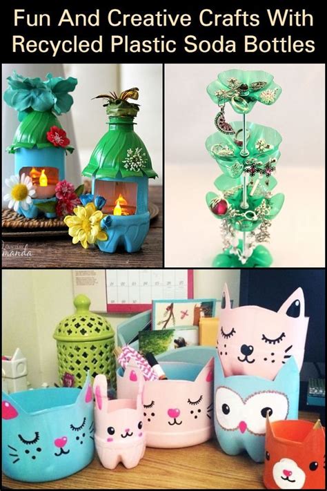 Creative Recycled Plastic Soda Bottles Craft Ideas Soda Bottle