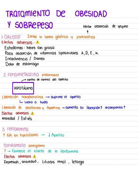 Tratamiento De Obesidad Y Sobrepeso Arantxa Espinosa UDocz
