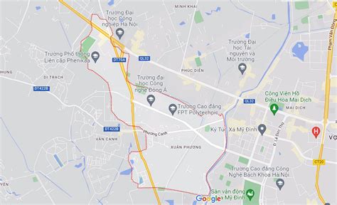Đường sẽ mở theo quy hoạch ở phường Xuân Phương Nam Từ Liêm Hà Nội