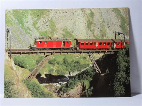 AK Furka Oberalp Bahn Lok HGe 4 4 37 Kaufen Auf Ricardo