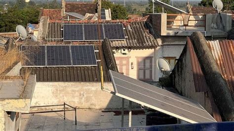 In Pics India S First Fully Solar Village How Life