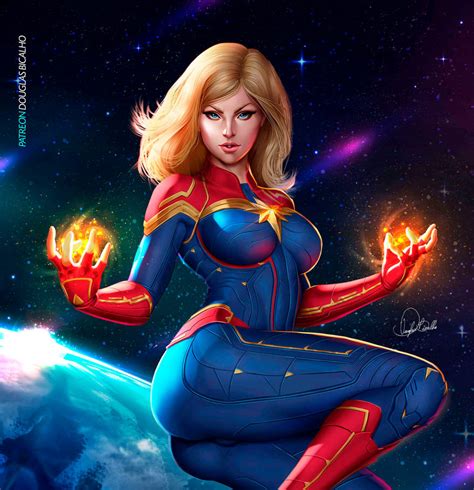 Captain Marvel By Douglas Bicalho On Deviantart